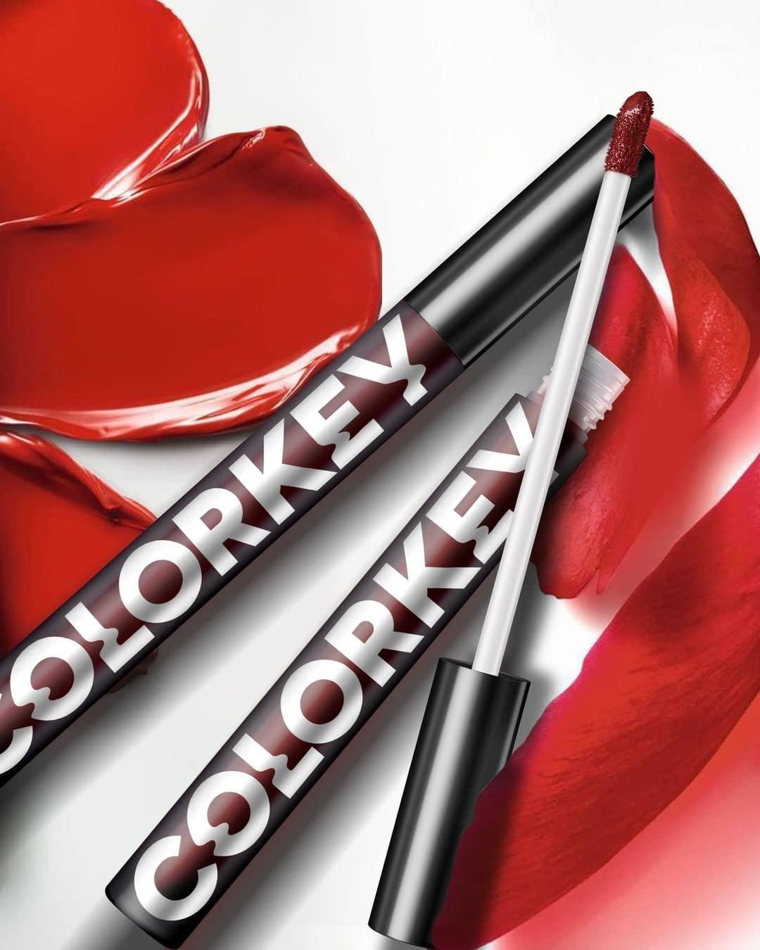 COLORKEY Lip Gloss Mirror Series - Hydrating Lip Gloss with Essential ...