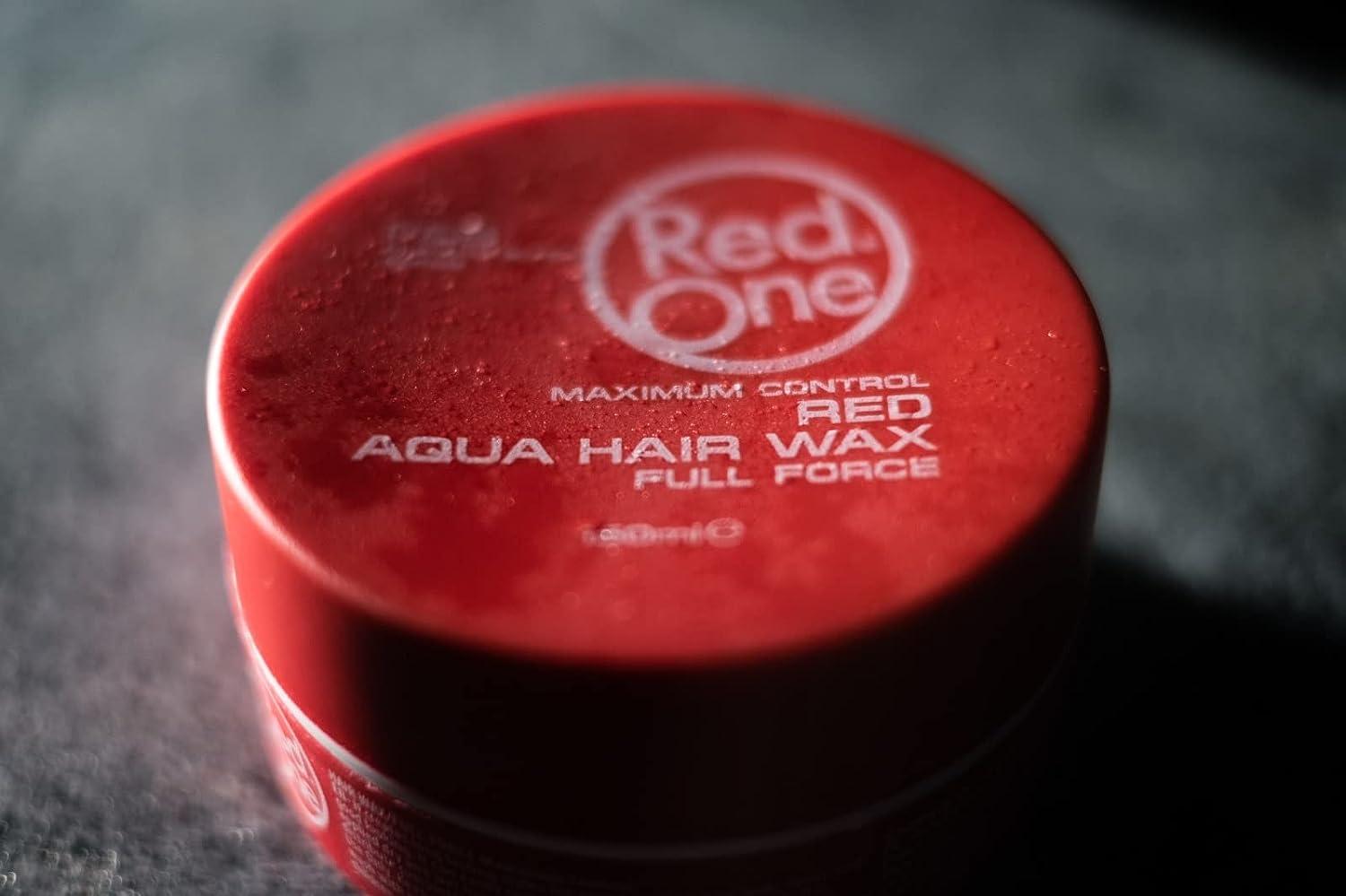 Red One Aqua Hair Wax Gel 150ml - Long-lasting Hold and Shine | Buy Now ...