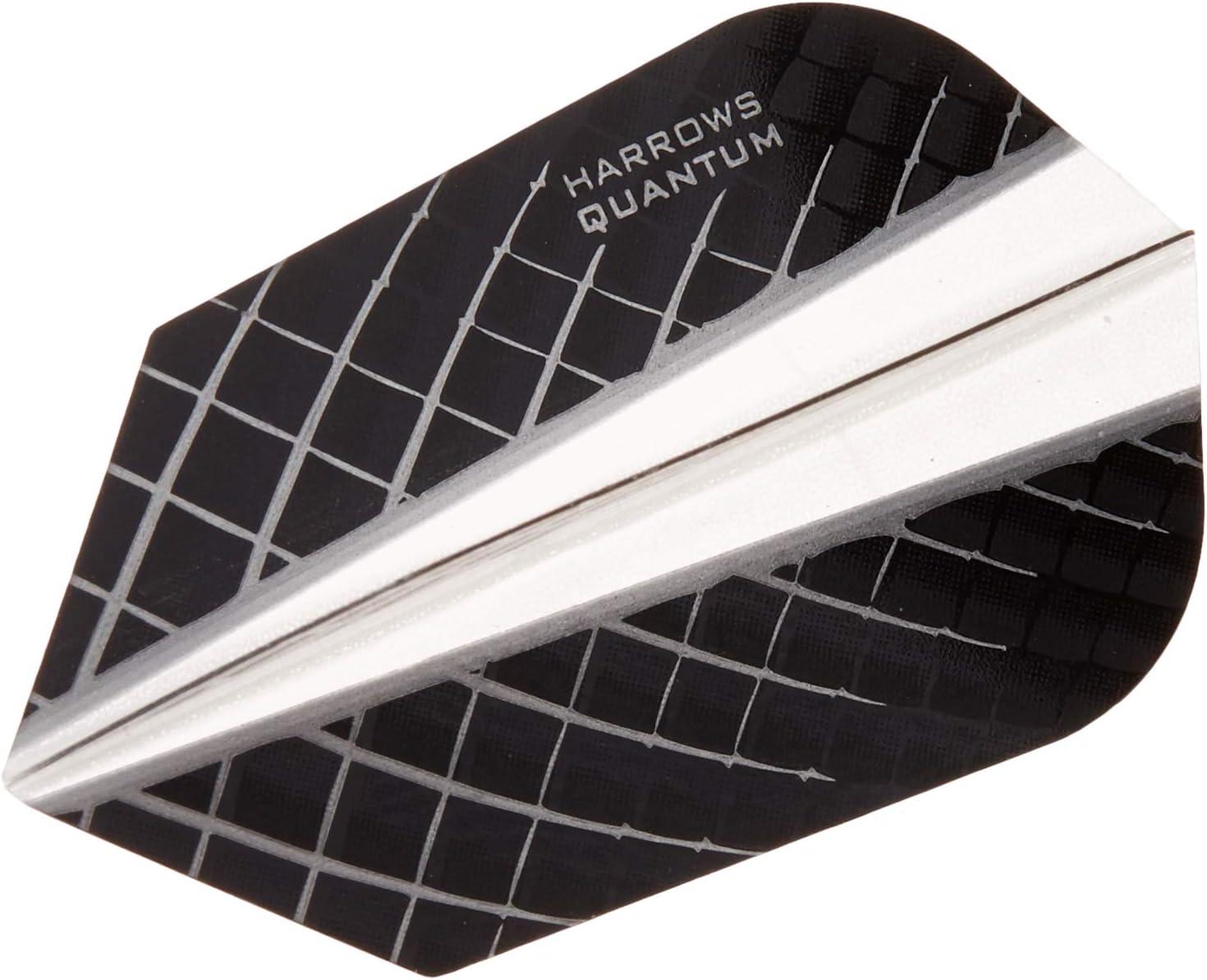 Harrows 5 x Sets Quantum Clear Dart Flights Slim w/GRA Outchart