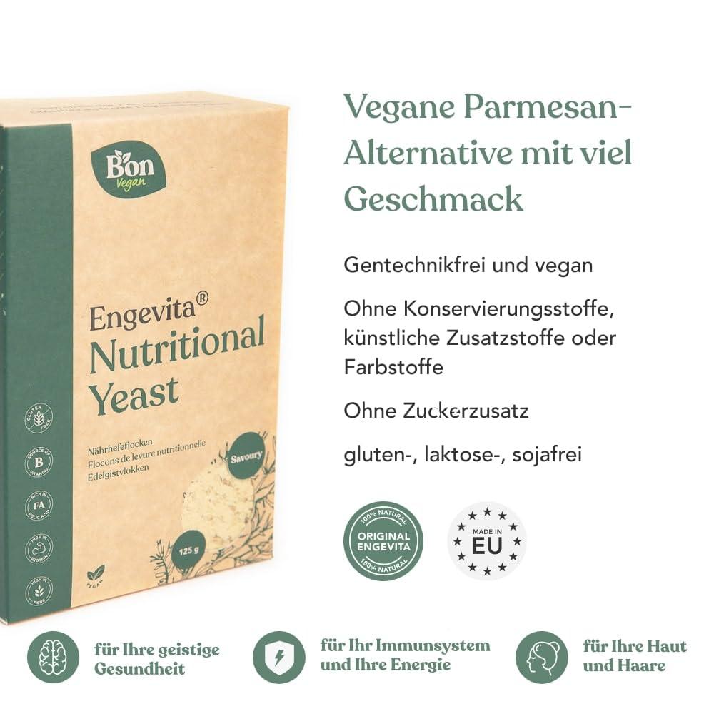 Buy Bon Vegan Engevita Nutritional Yeast Flakes 1000g - Gluten-Free ...