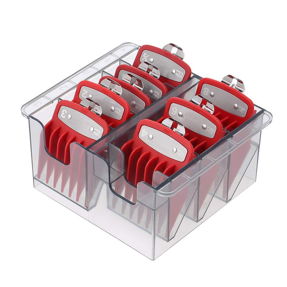 8-Blade Plastic Organizer: Storage Case Rack for Clippers, Combs ...