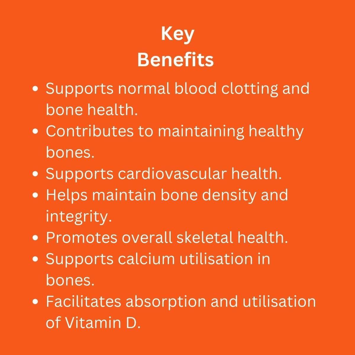 k2 benefits