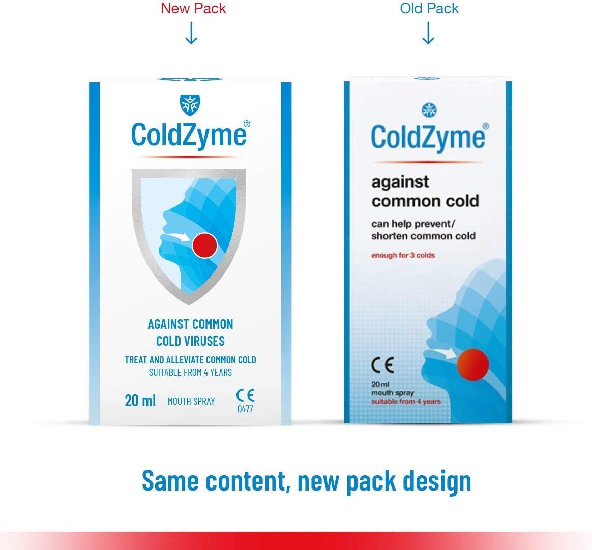 ColdZyme Mouth & Throat Spray - Cold Virus Treatment & Symptom Relief ...