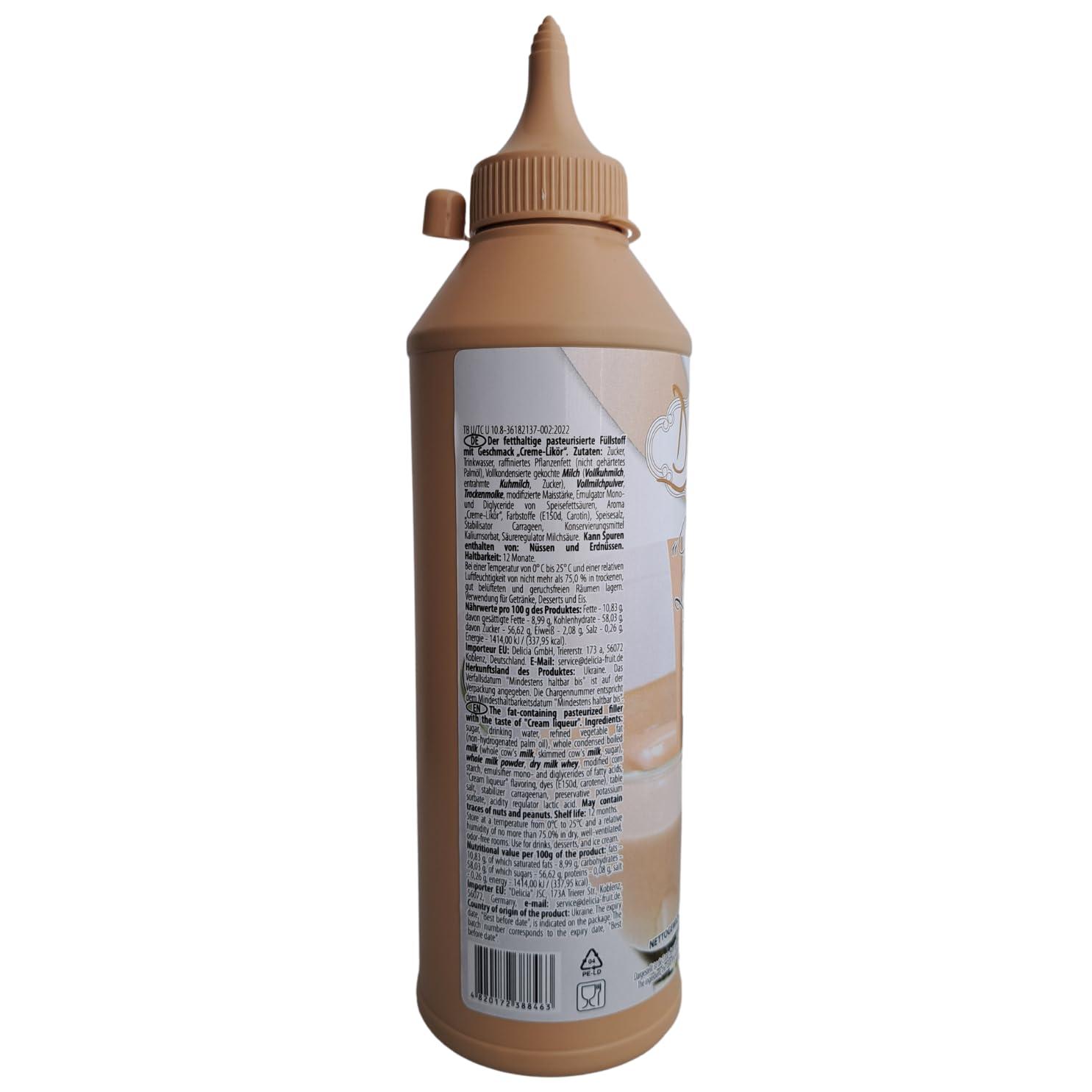 Creme Lik r Desserts Sauce - Seductive Topping in 600g Bottle ...