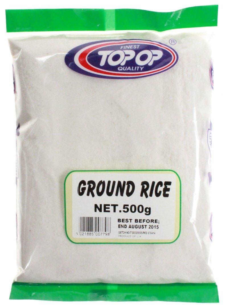 Top-Op 500g Ground Rice: Finely Ground Authentic Rice for Versatile ...