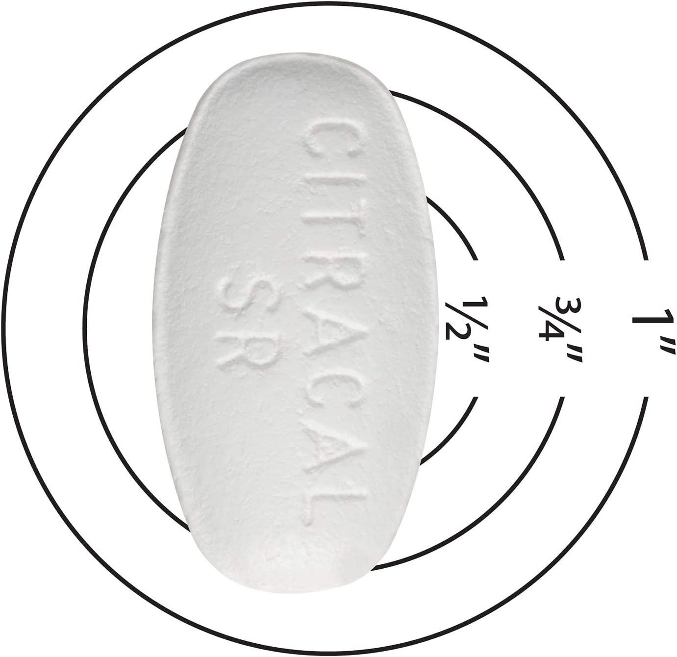 Citracal Calcium Supplement with D3 - Slow Release 1200mg, 80 Coated ...