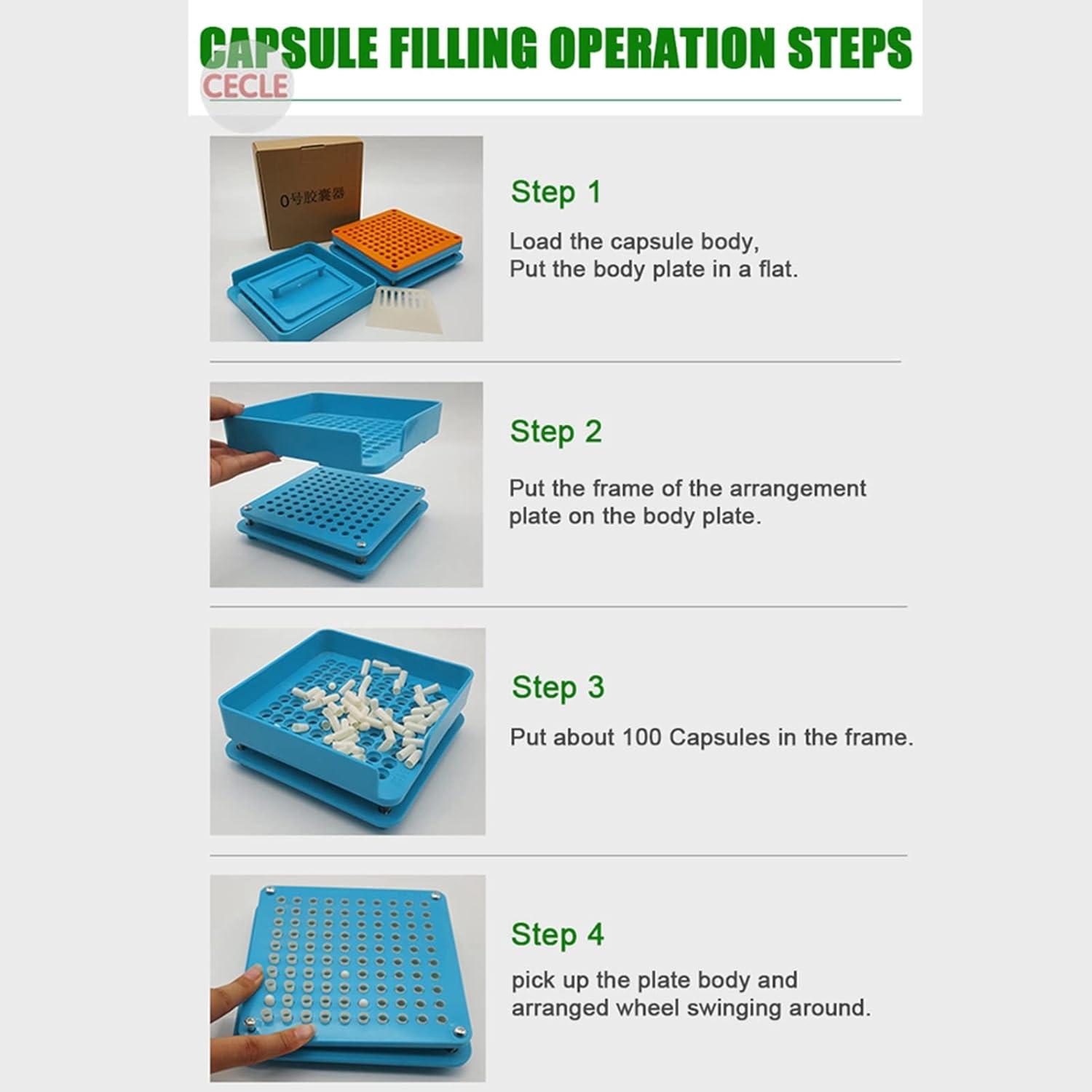 Premium Capsule Filler & Filling Needle | Easy-to-Follow Instructions ...