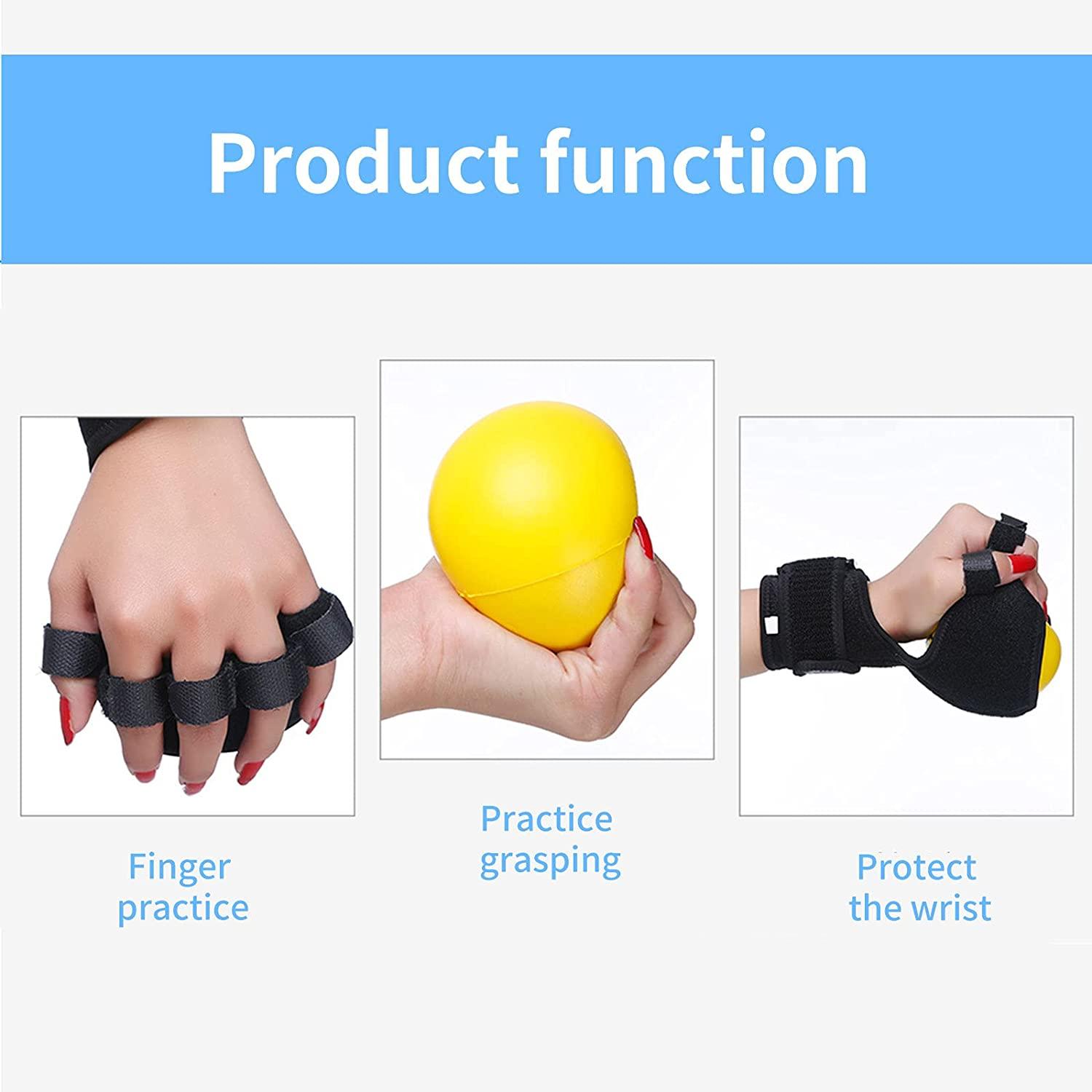Anti-Spasticity Ball Splint for Hand Stroke Recovery - Ideal for ...