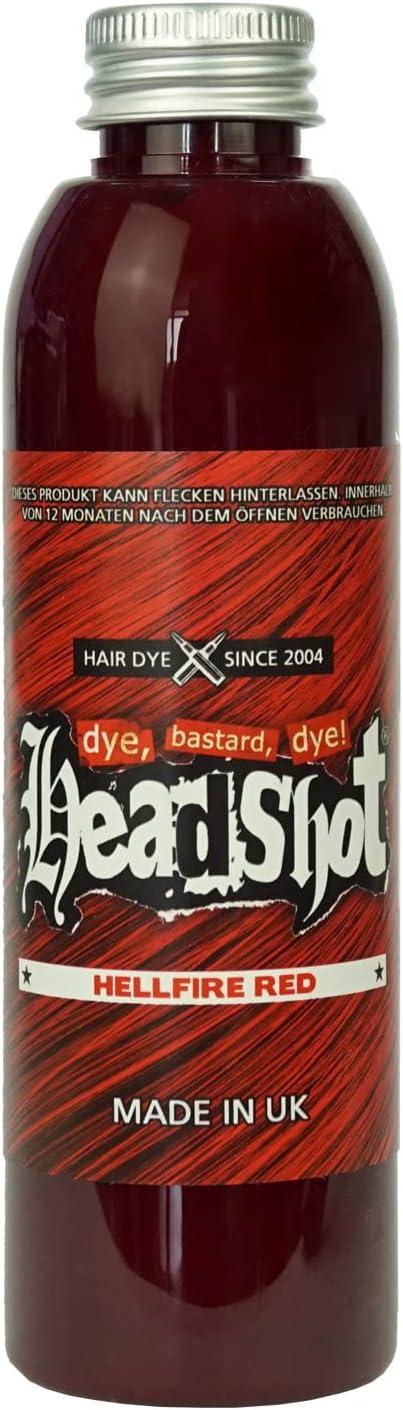 Shop Hellfire Red Semi-Permanent Hair Color - 150 ml | Vibrant Red Hair ...