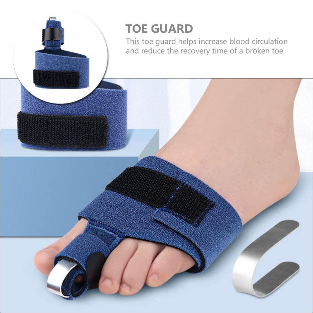 Blue Curled Toe Brace - Foot Care Accessory for Women | Toe ...