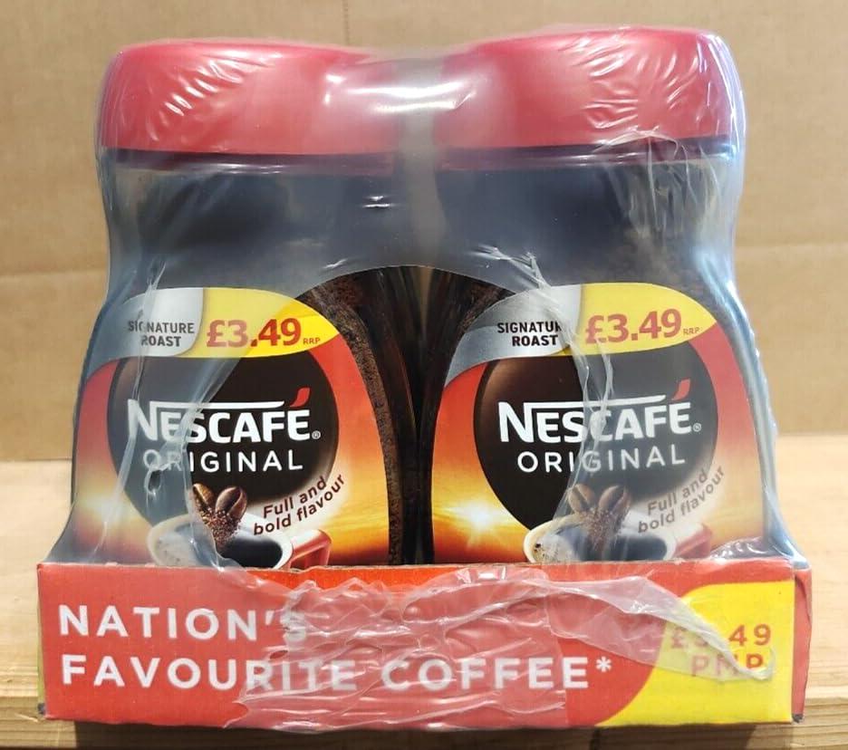 Nescafe Coffee (Original 6 x 90g) Original 6 x 90g 15 g (Pack of 6 ...