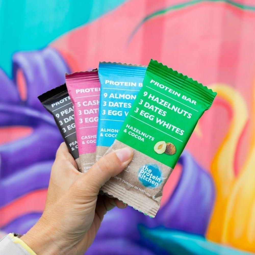 Buy Natural Protein Bars - Sugar-Free Additive-Free Snack (12x55g Mix ...