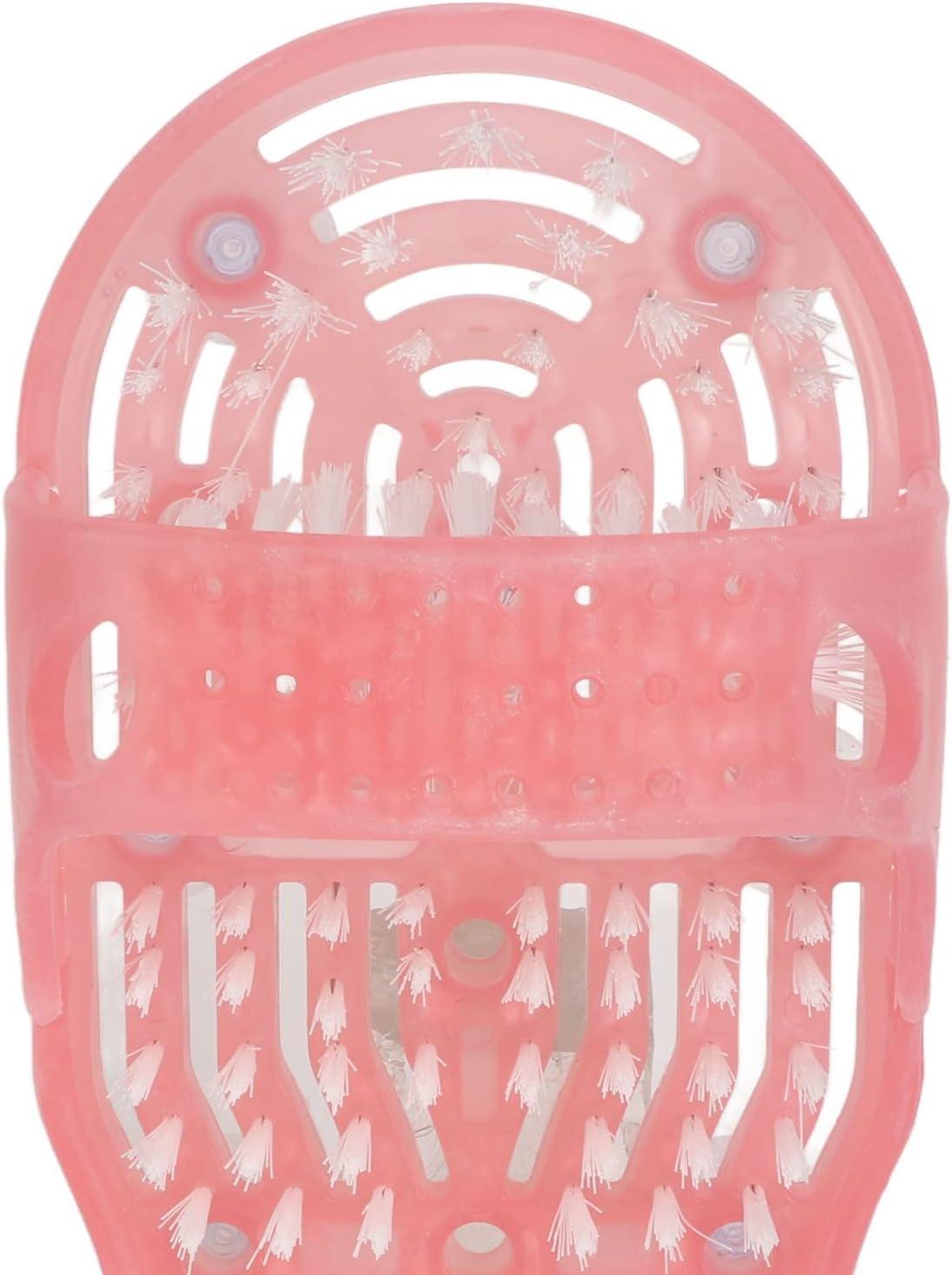 Buy Pink Shower Foot Scrubber - Easy Foot Cleaner & Massager for ...
