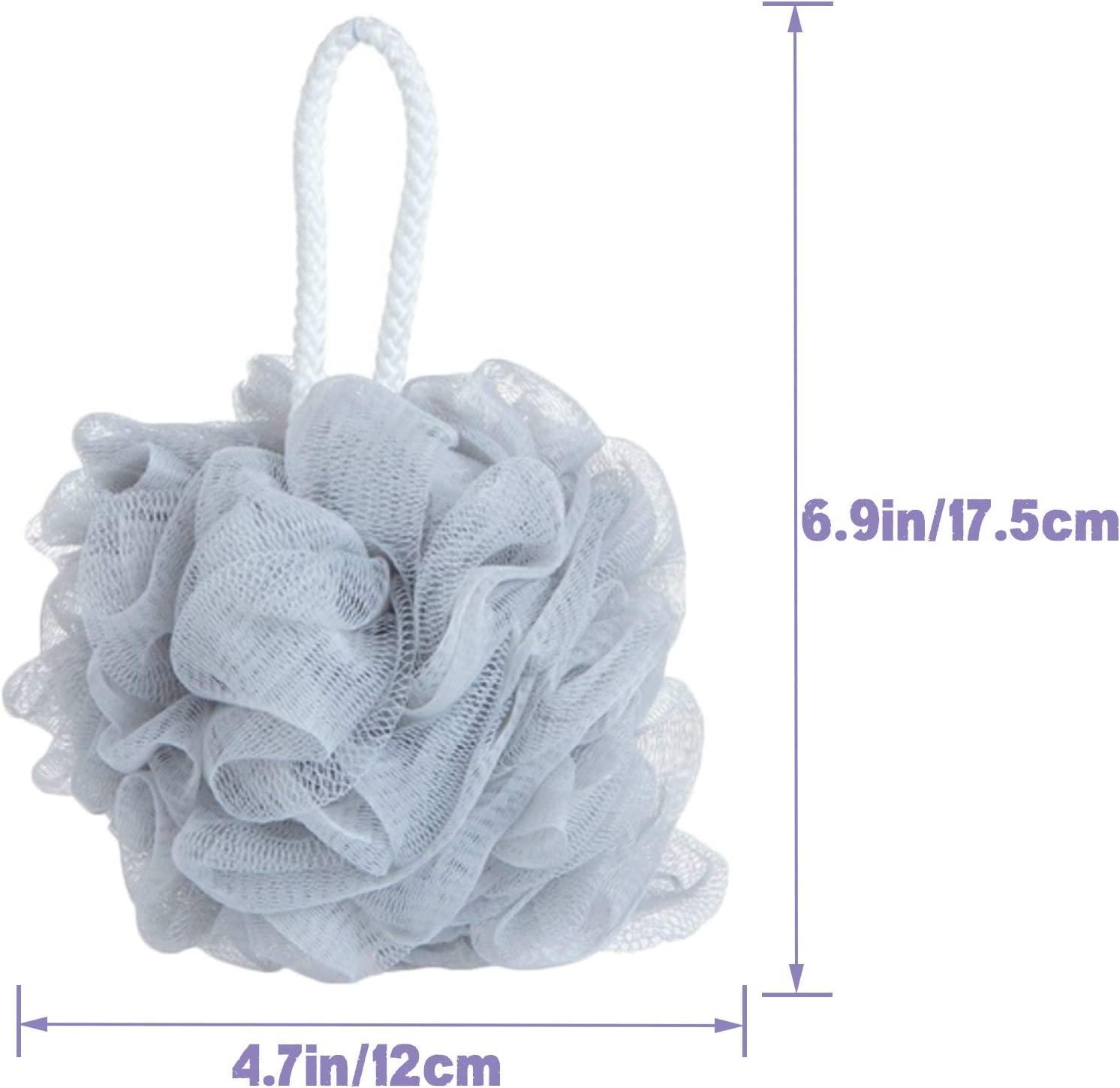 10 Pcs Mesh Loofah Sponges - Small Soft Exfoliating Scrubber for Body ...