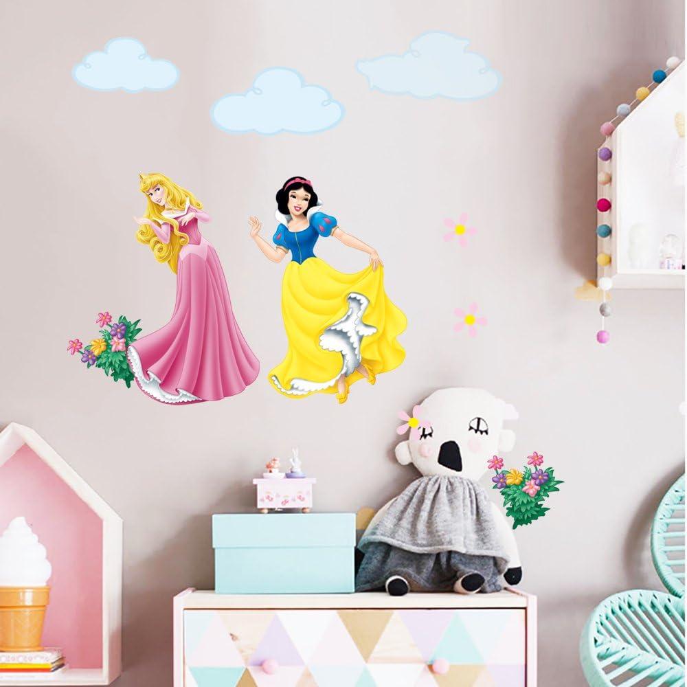 Princess Fairy Wall Stickers for Girls Room - Removable Vinyl Decals ...