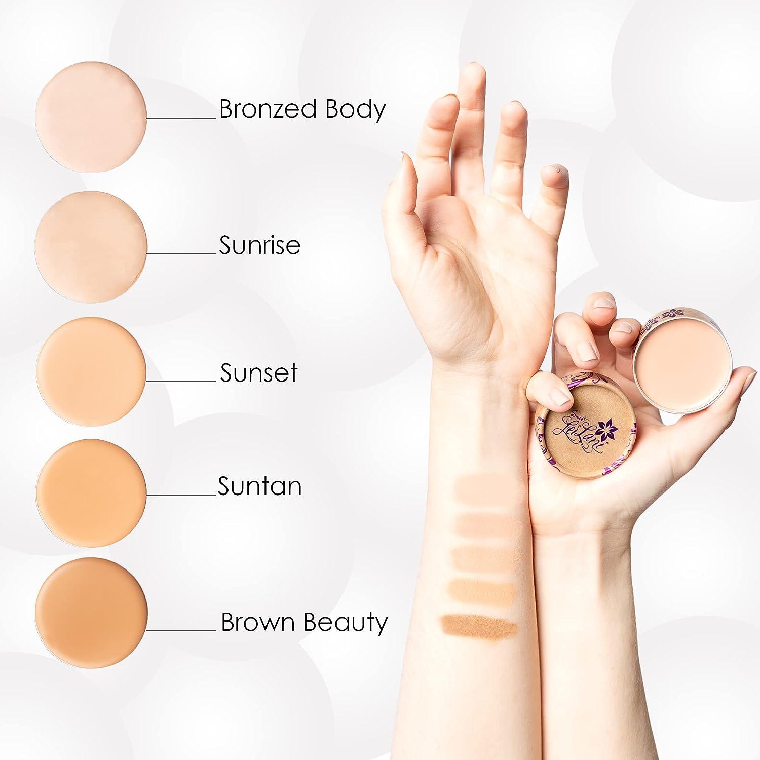 SWEET LEILANI Full Coverage Cream Concealer Makeup | Vegan & Cruelty ...