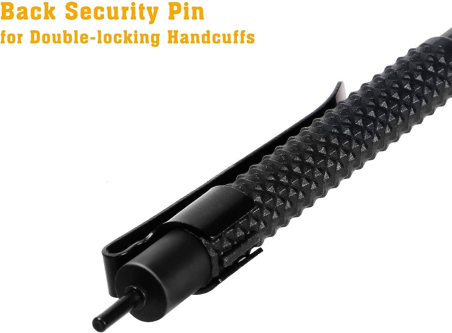 JOTOVO Pocket Universal Handcuff Key - Strong Polymer Finish with Clip ...