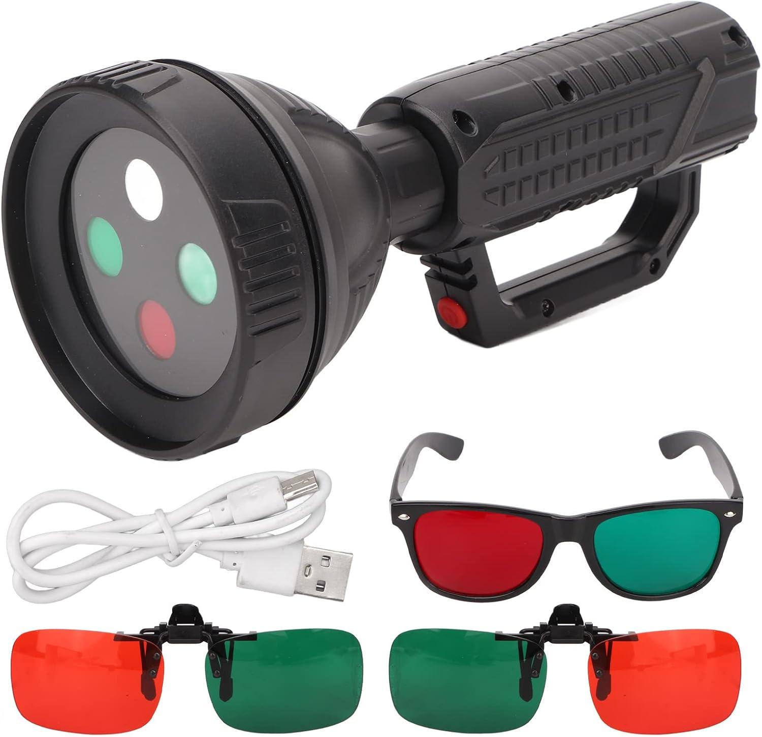 4-Point Light Test Kit & Flashlight for Optometry - Precise Distortion ...