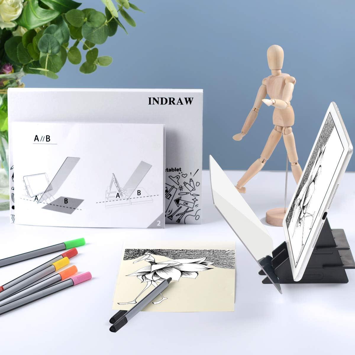 Yuntec Portable Optical Drawing Board for Kids, Beginners, and Artists ...
