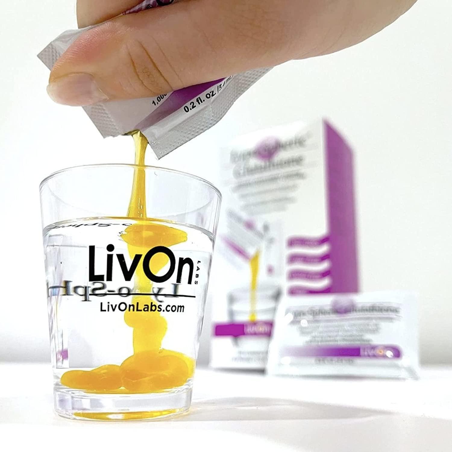 LypoSpheric Glutathione - 30 Packets | 450mg Per Packet | Liposome ...