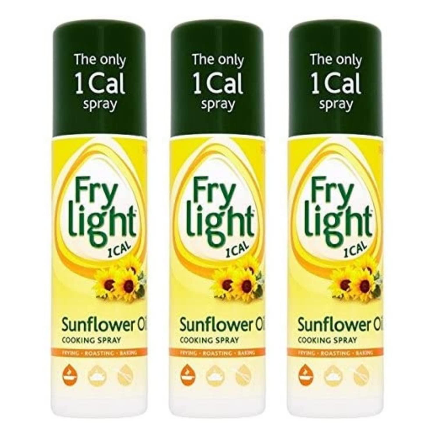 Frylight Sunflower Oil Cooking Spray 190ml - Pack of 3 | Healthy ...
