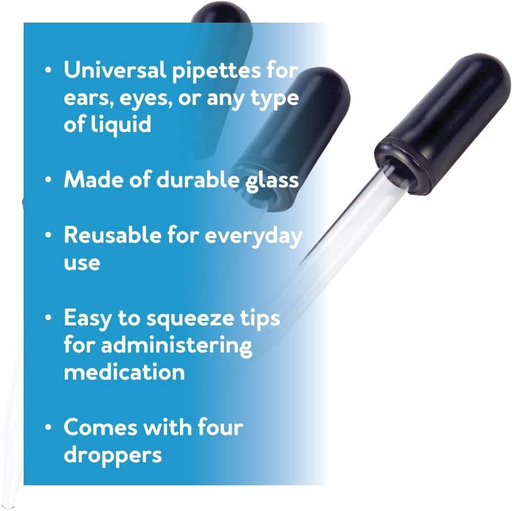 Apex Eye/Ear Dropper 2 Count - Easy and Precise Application (Pack of 1 ...