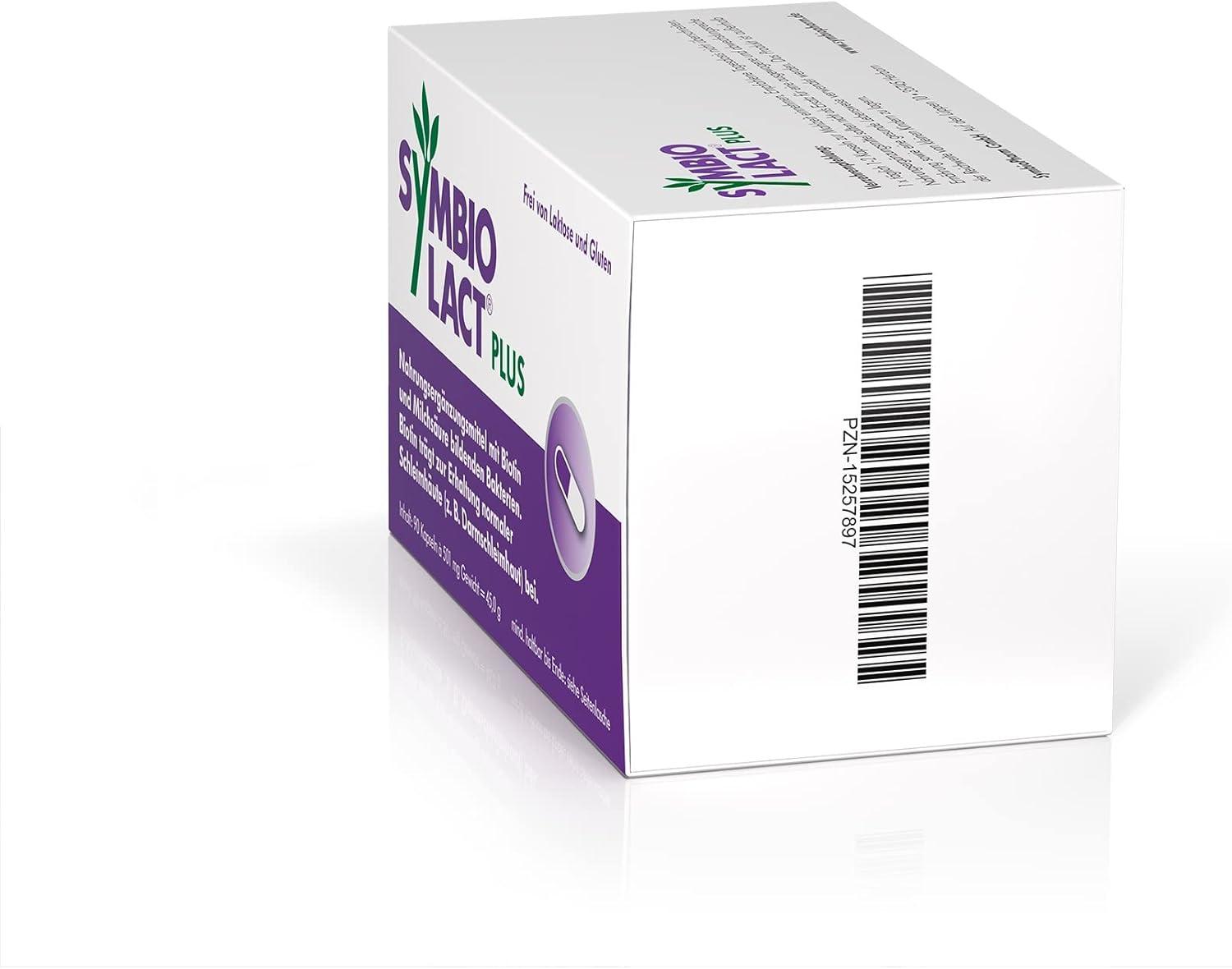 Symbiolact Plus Probiotic - Vegetarian Capsules with Lactic Acid ...