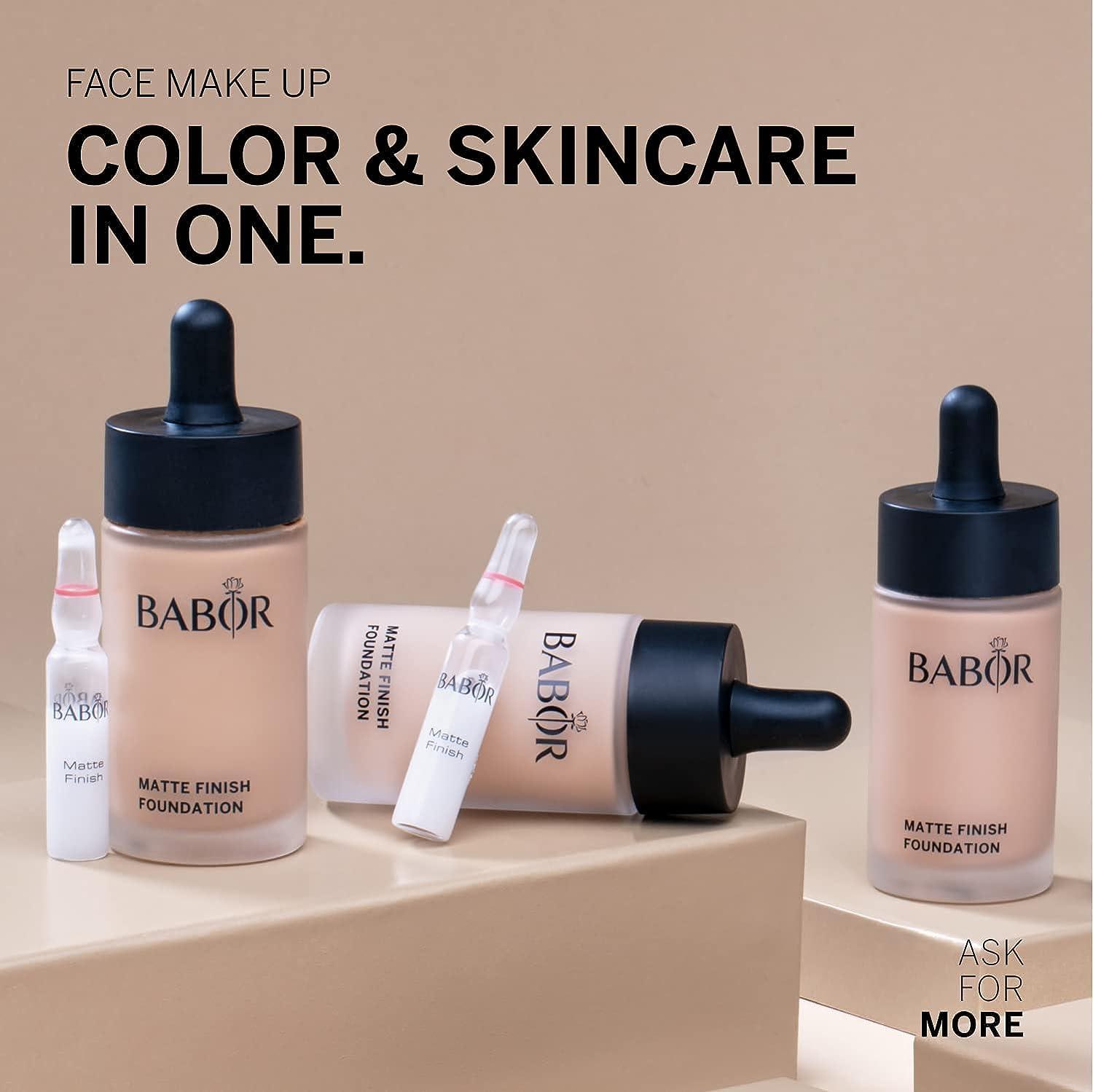 Babor Matte Finish Foundation - Natural | Long-lasting, Natural ...