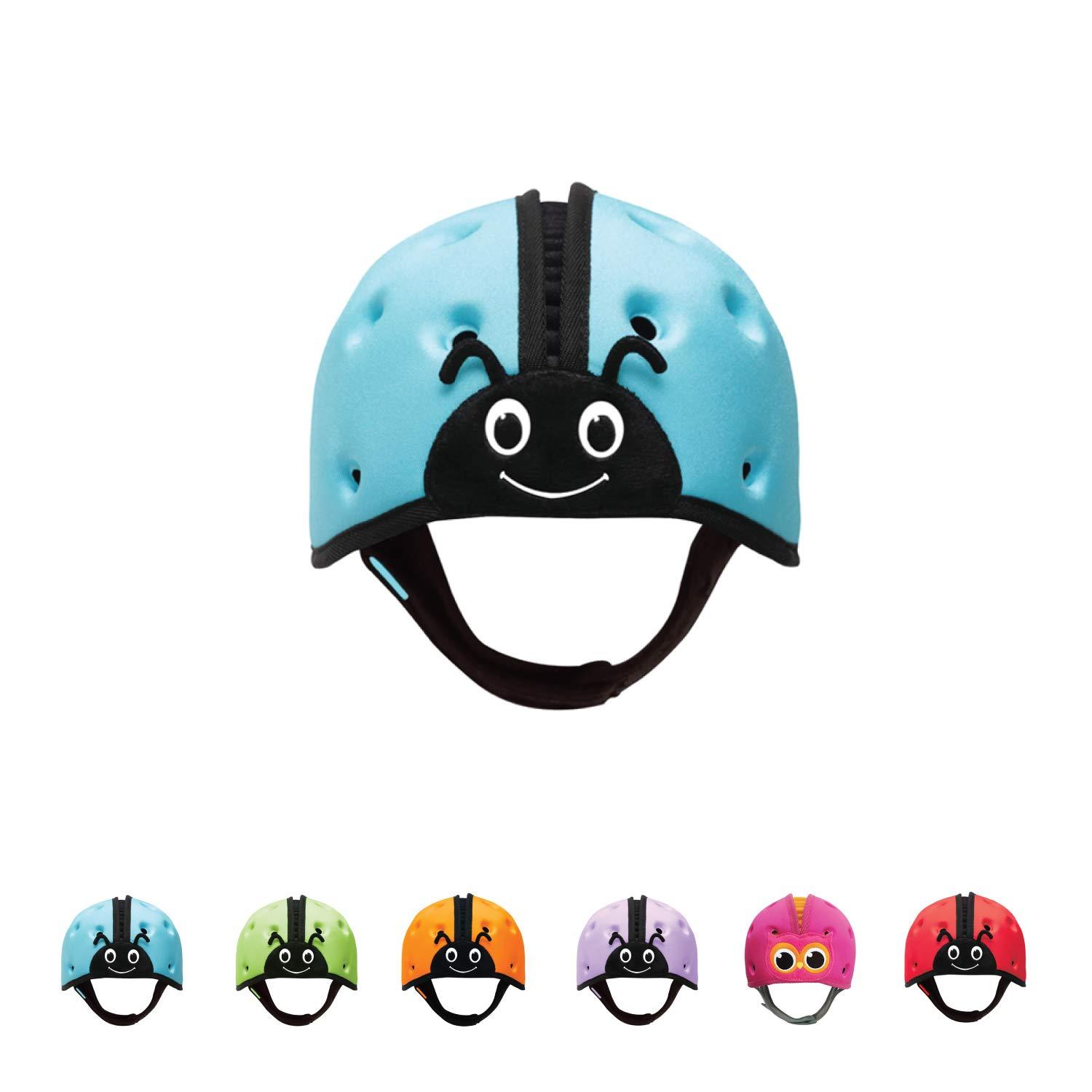SafeheadBABY Soft Children's Helmet - Ladybird Design in Blue | Safe ...