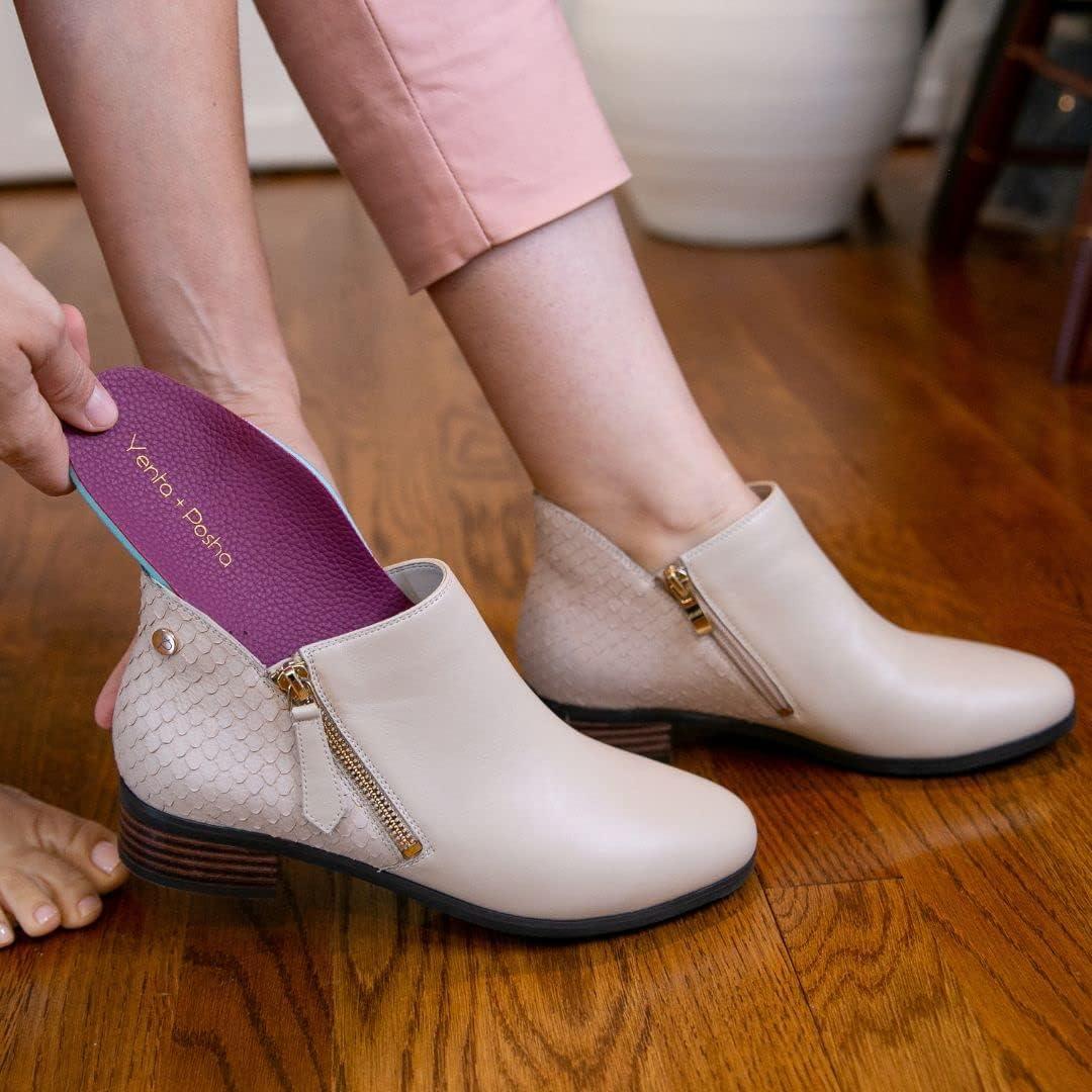 Yenta + Posha Women's Orthotic Insole with Breathable Memory Technology ...