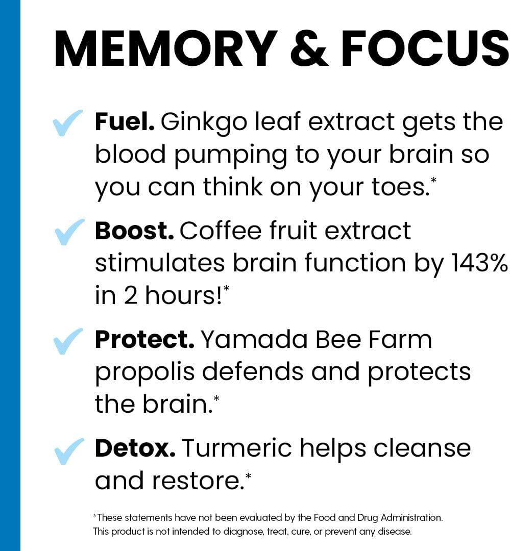 NeuroQ Memory & Focus Supplement by Dr. Dale Bredesen - 60 Capsules ...