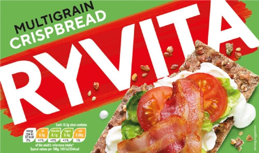 Ryvita Fruit Crunch - Currants Seeds and Oats Crispbread | Healthy ...