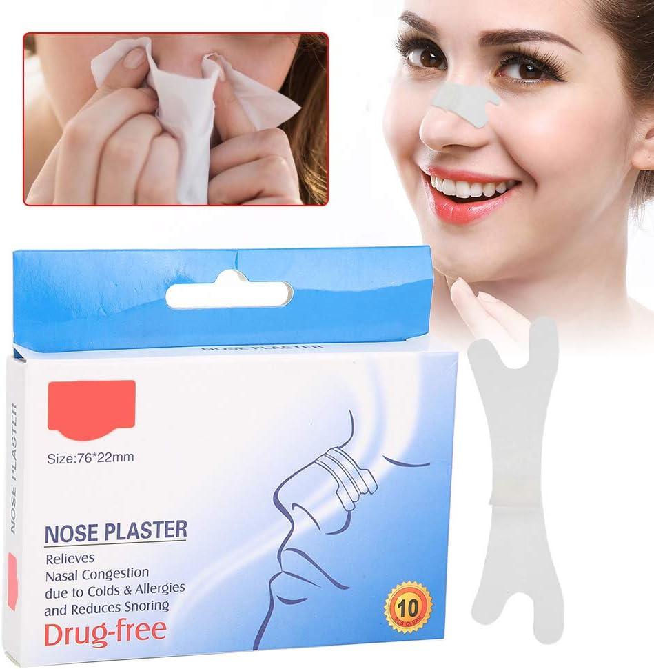 10Pcs Nasal Strips for Congestion Relief - Anti Snoring Nose Patch for ...