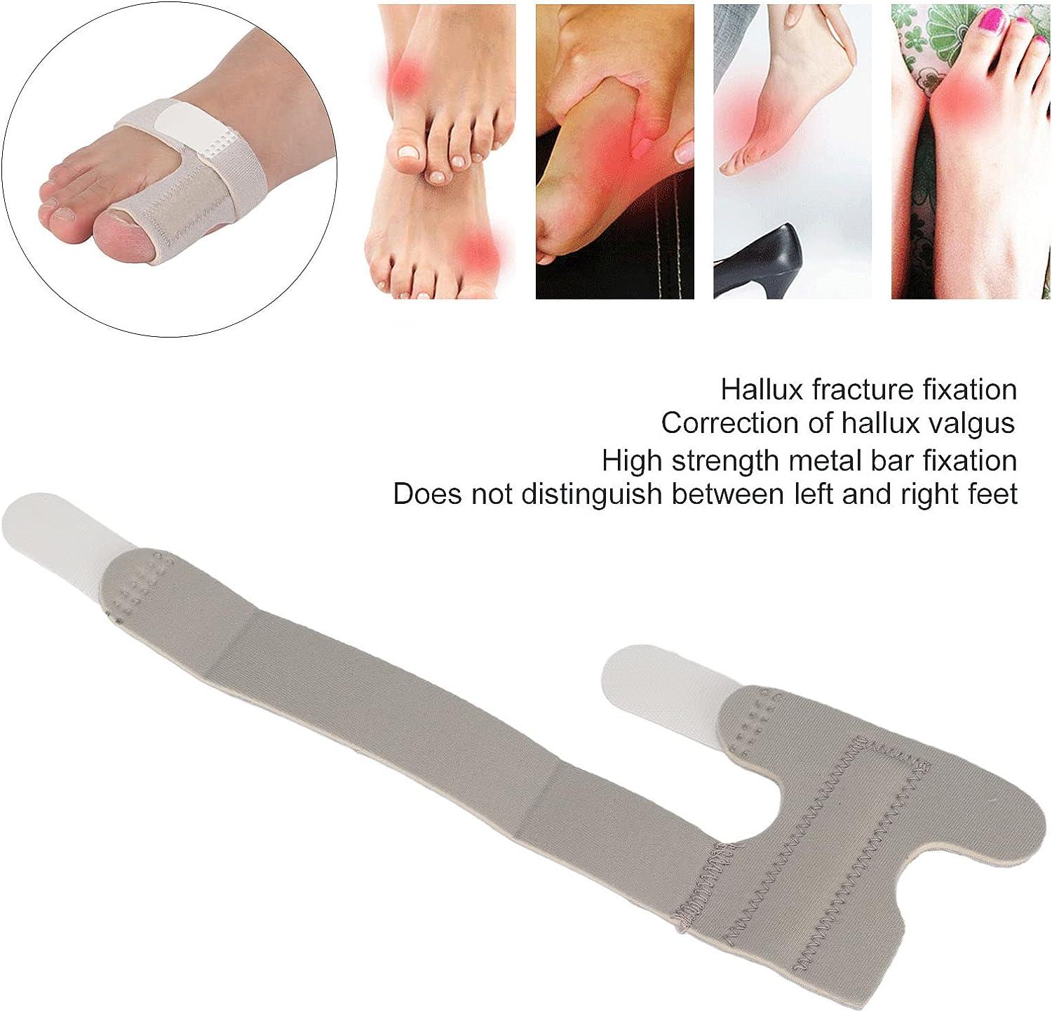 Hallux Valgus Corrector and Toe Brace for Toe Fracture Fixation and ...