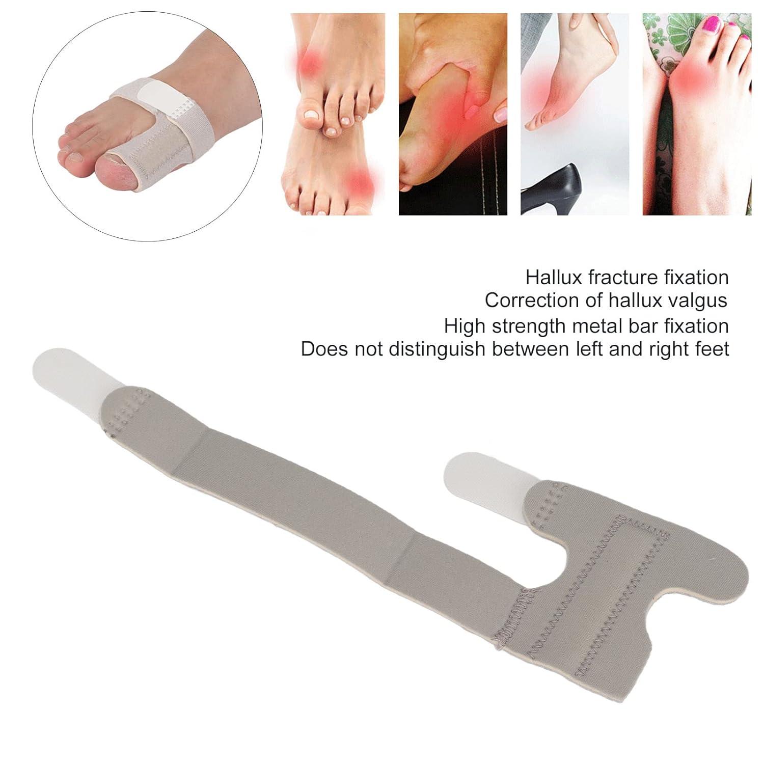 Toe Bandage for Pain Relief & Fracture Recovery - Adjustable Breathable ...
