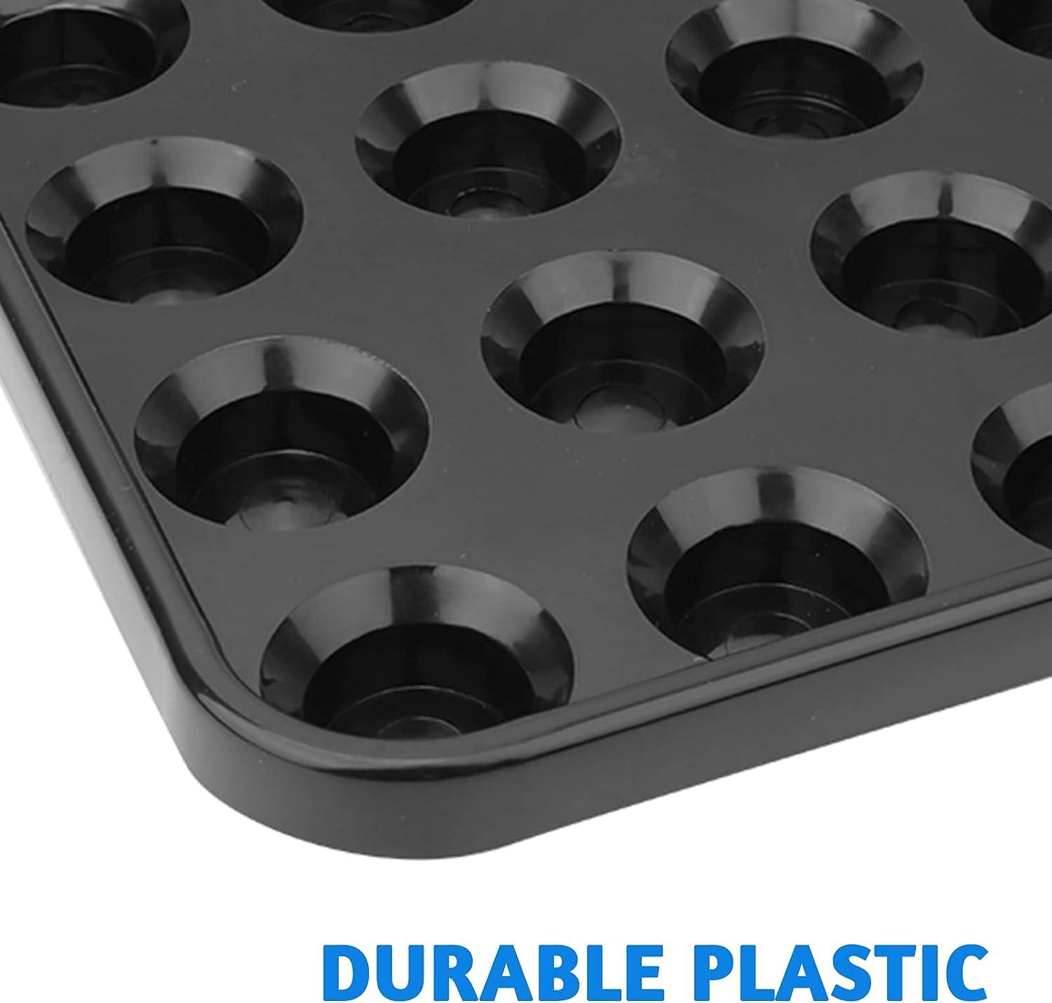 Pool Ball Tray: Billiard & Snooker Ball Holder Case - 16 Ball Storage ...