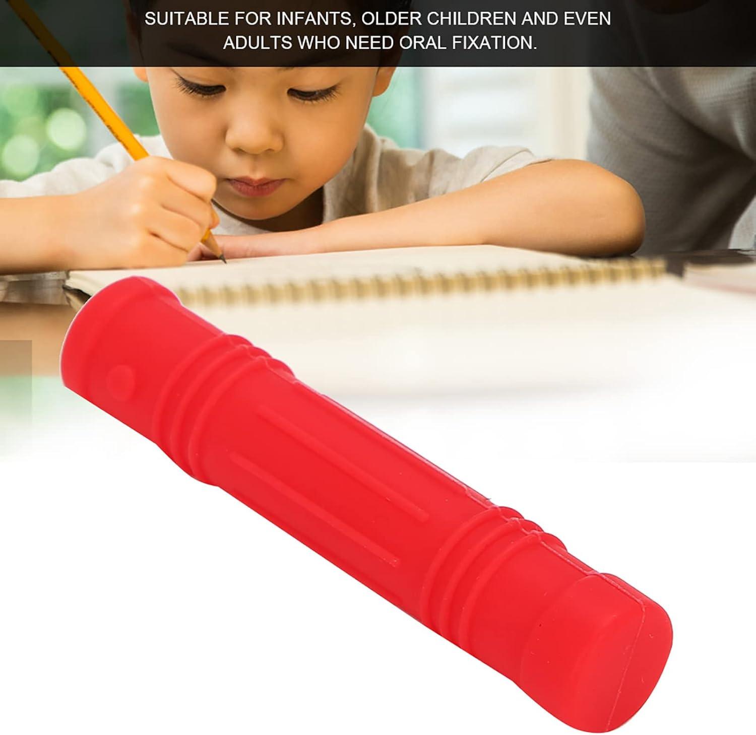 Chewable Silicone TENS Pencils & Safe Bite Ring - Eco-Friendly Sensory ...