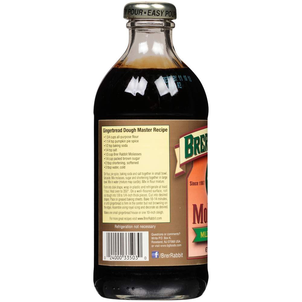 Brer Rabbit Unsulphured Molasses - Mild Flavor - 12 Ounce | Buy Now ...