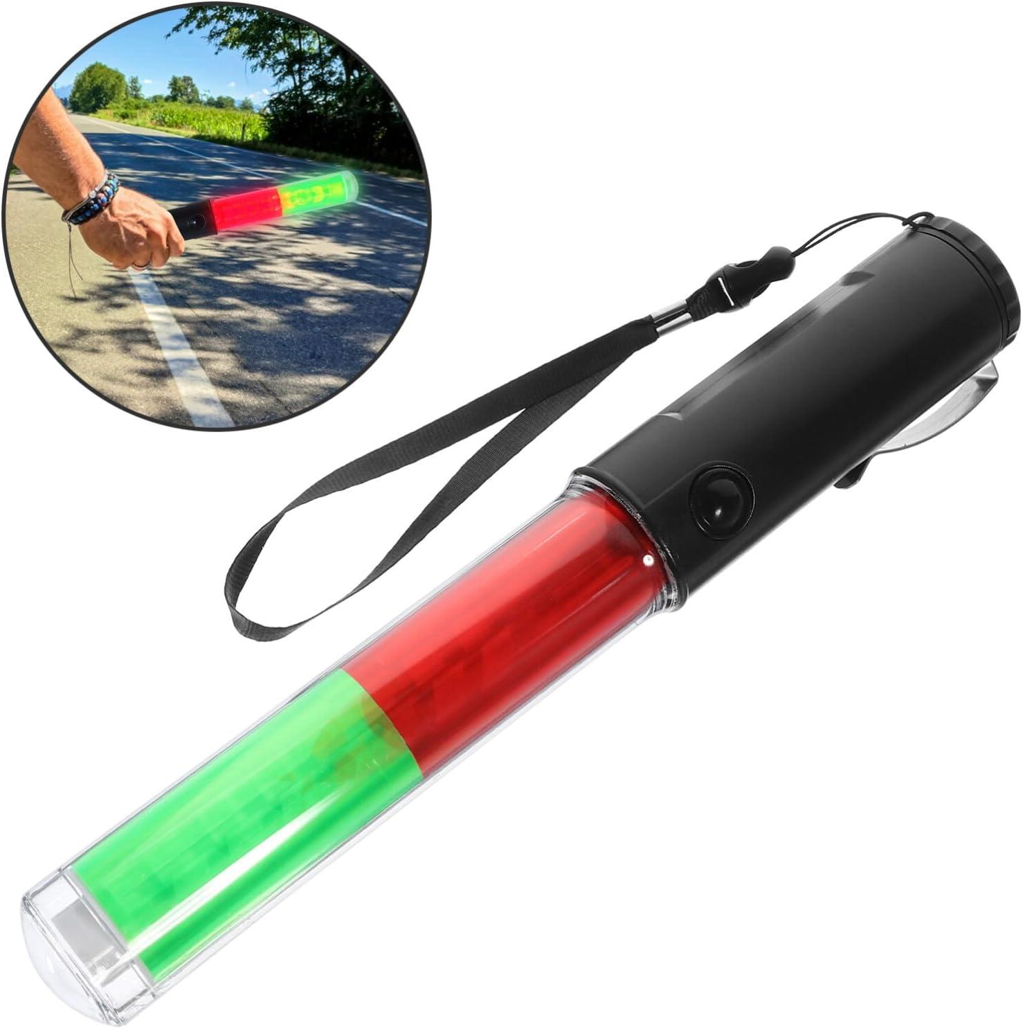 iplusmile Signal Traffic Wand Traffic Red Green LED Traffic Control ...