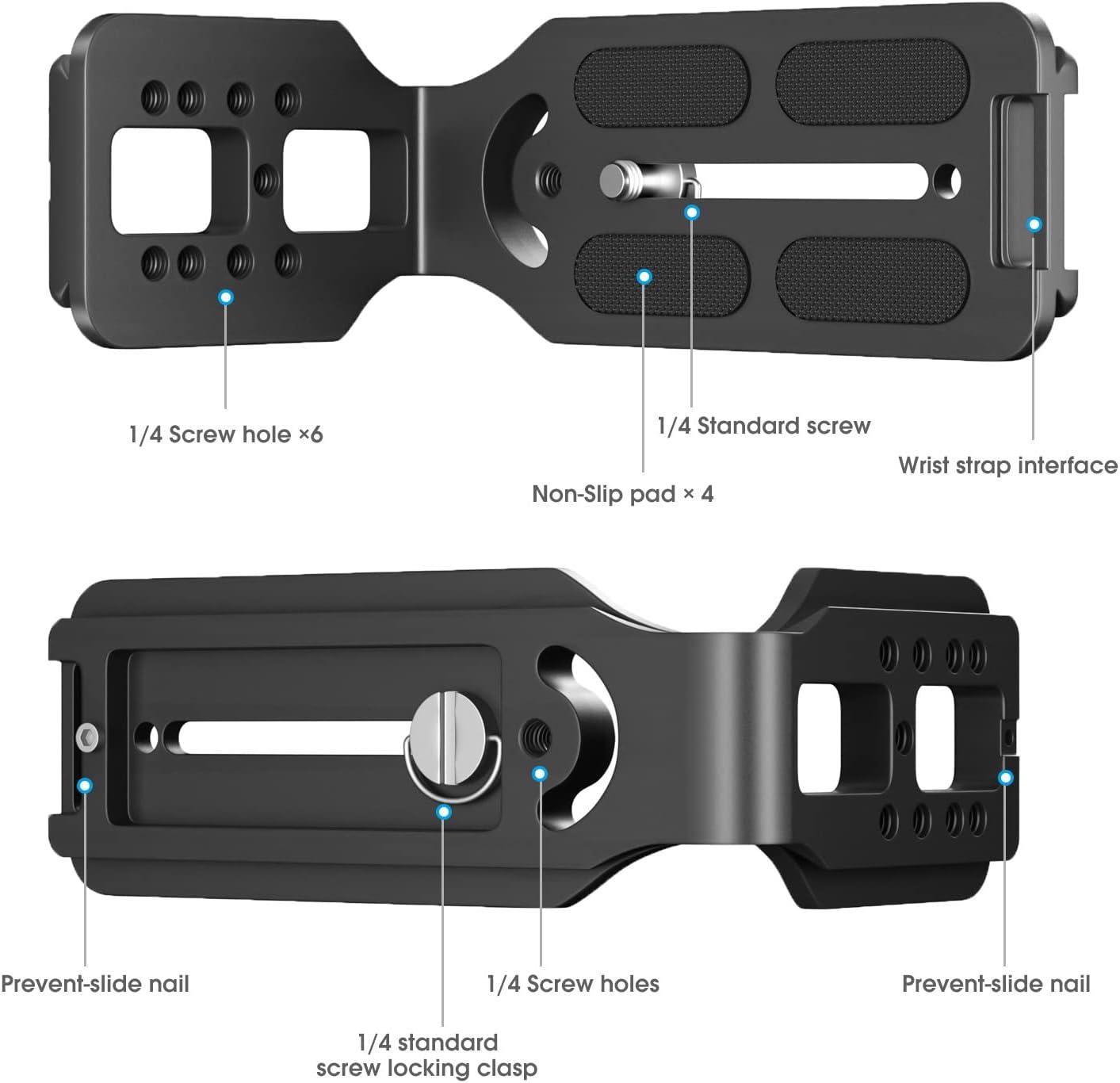 DSLR Camera L Bracket | Quick Release Plate for Canon Nikon Sony DJI ...