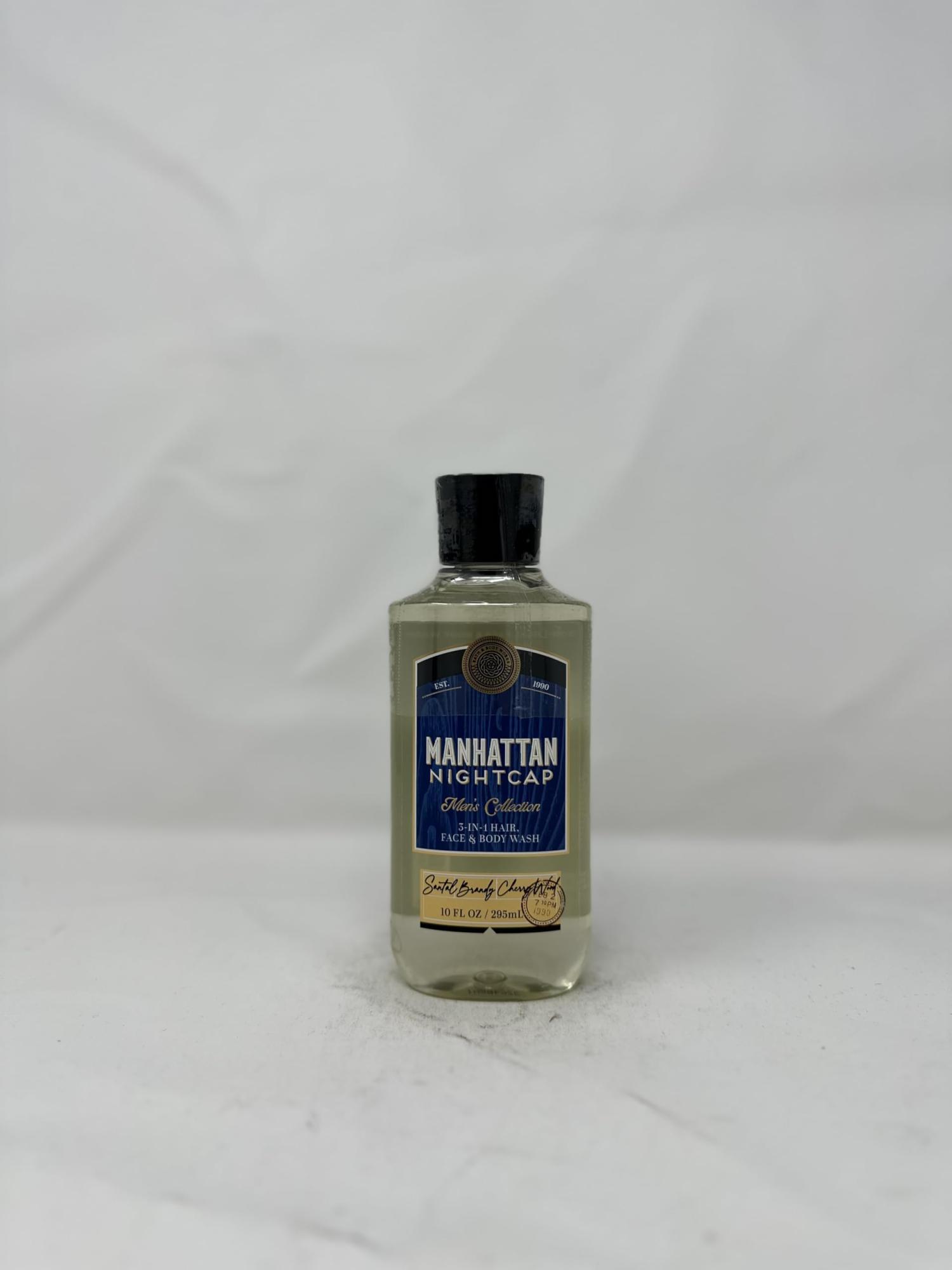 Buy Manhattan Nightcap 3-IN-1 Hair Face & Body Wash 10 Fl Oz/295 mL ...