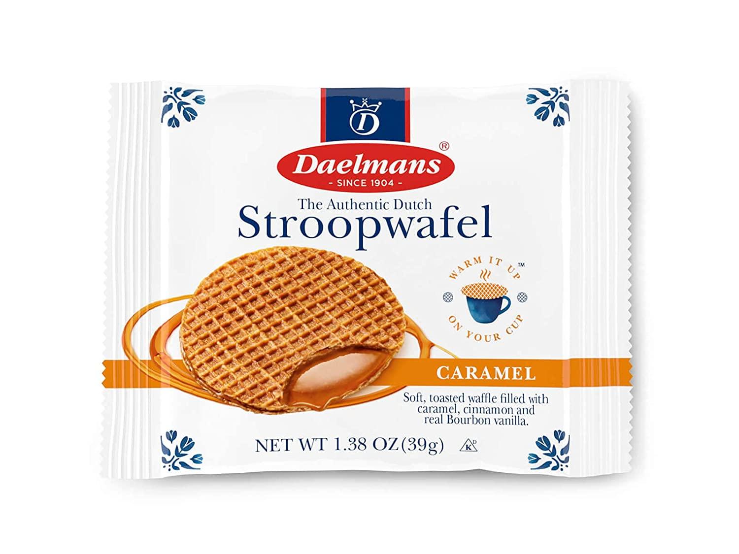DAELMANS Stroopwafels - Authentic Dutch Waffles with Soft Toasted ...