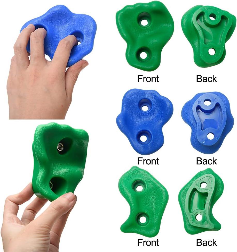 32pcs Rock Climbing Holds Set - Indoor & Outdoor Kit for Kids Play Set ...