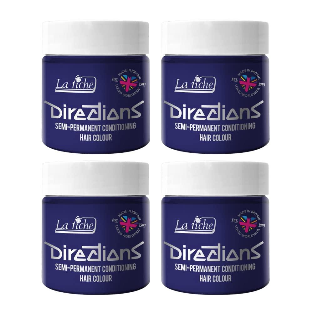 La Riche Directions Semi-Permanent Hair Color - Midnight Blue (100 ml ...