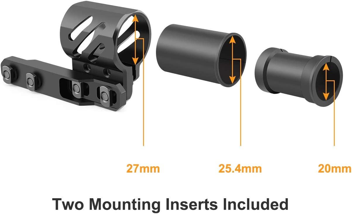 Feyachi mlok Offset Flashlight Ring Mount for Mlok Rail System - 2 ...
