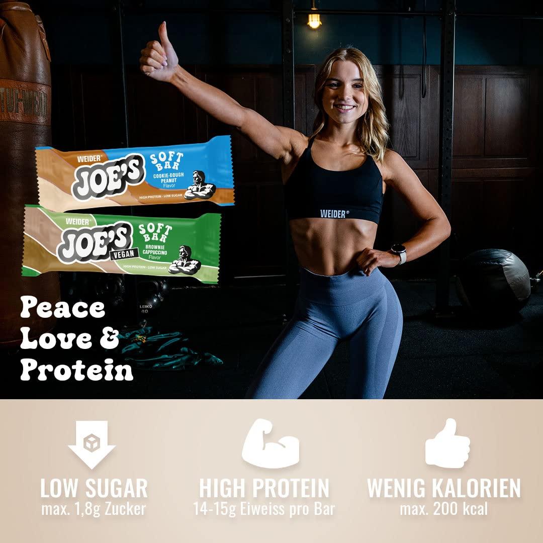 Buy Weider Joes Vegan Soft Bar - Delicious Protein Bar with Almonds ...