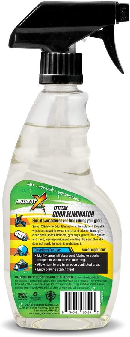 Sweat X Sport Extreme Odor Spray 16 oz Multipurpose Deodorizer for ...