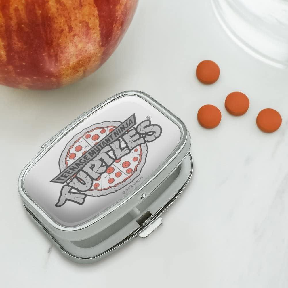 Teenage Mutant Ninja Turtles Pizza Logo Rectangle Pill Case | Fun ...