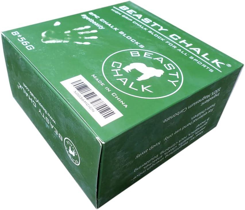 Beasty Chalk Gym Block - High Grip Chalk for Gymnastics, Rock Climbing ...