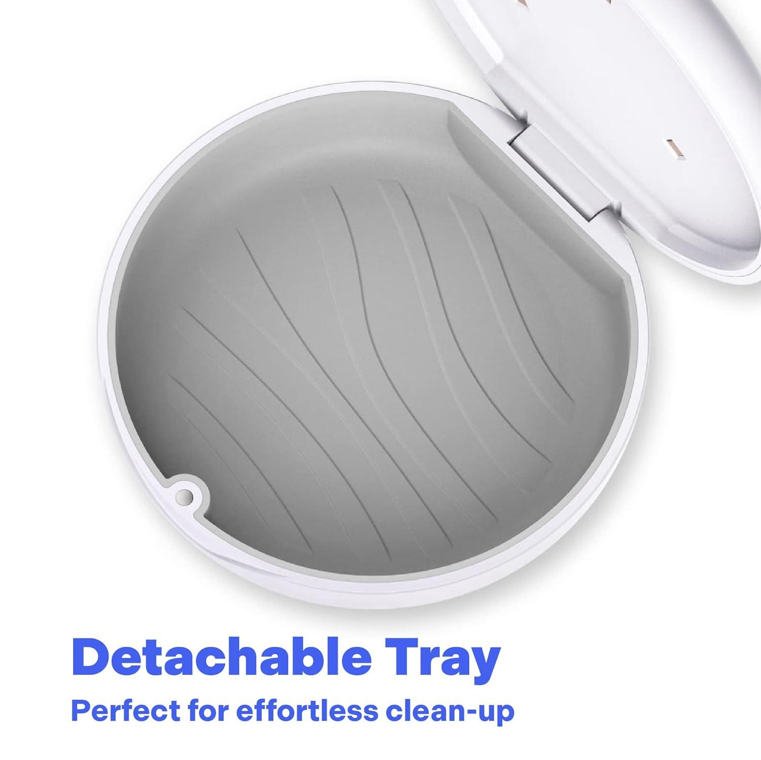 Portable Bright Retainer Case | Dental Braces & Aligner UV Protector ...